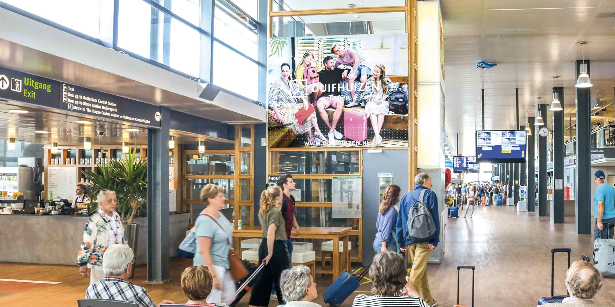 Overhead Banners | Airport Advertising Media